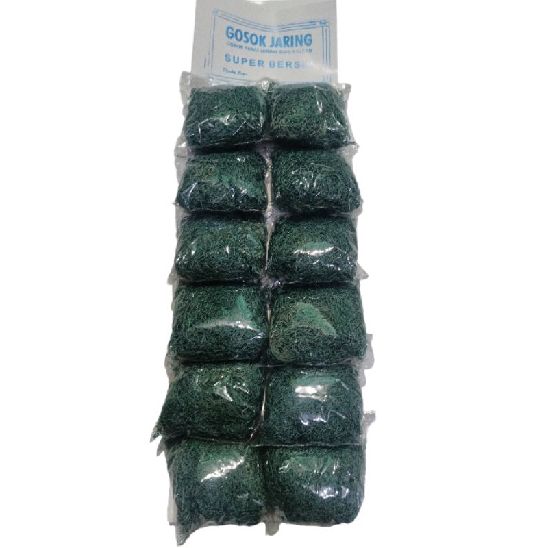 Jual GOSOK JALA/ GOSOK jaring besar 400 gram (12pch) | Shopee Indonesia
