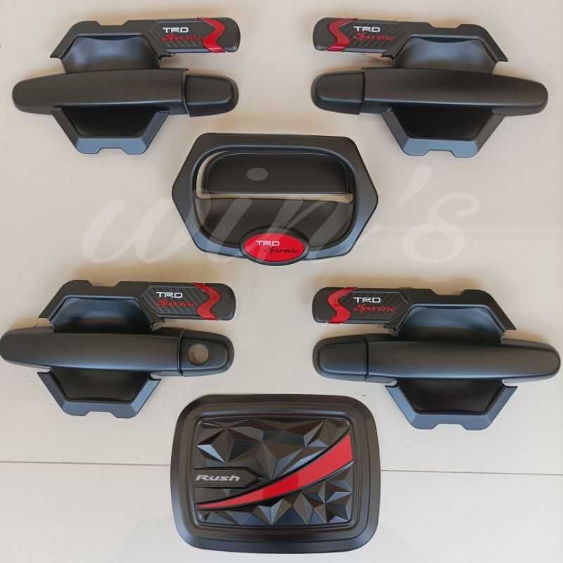 Jual paket outer handle dan tank cover Rush 2007-2017 Dan Garnis Lampu ...