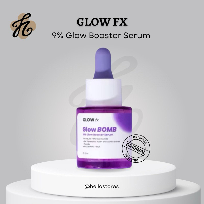 Jual GLOW FX Glow Bomb Serum 19% Glow Booster | Shopee Indonesia
