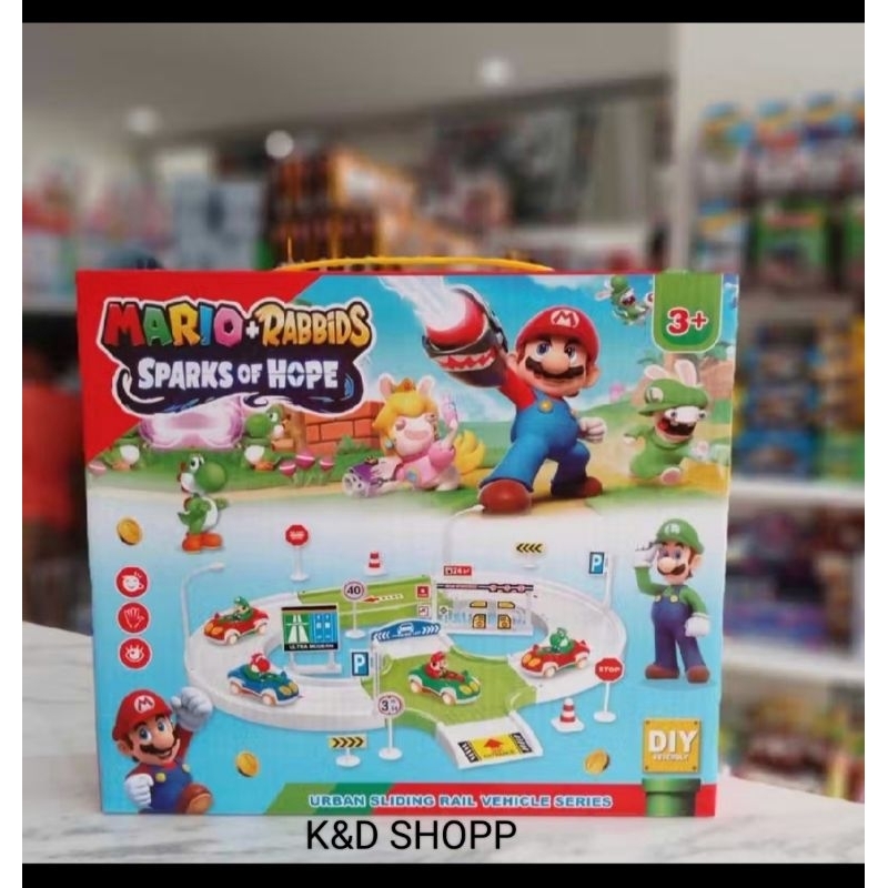 Jual MAINAN SUPER MARIO BROS-MARIO BROSS-MOBIL TRACK MARIO BROSS ...