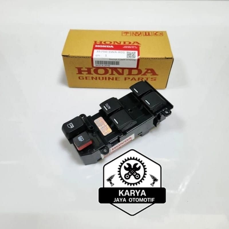 Jual MASTER POWER WINDOW KANAN CRV GEN 3 MOBILIO BRIO BRV JAPAN ...