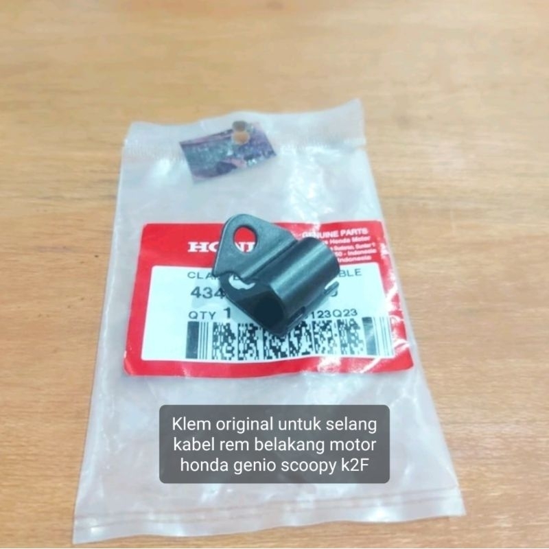 Jual KLEM ORIGINAL UNTUK SELANG KABEL REM BELAKANG MOTOR HONDA GENIO ...