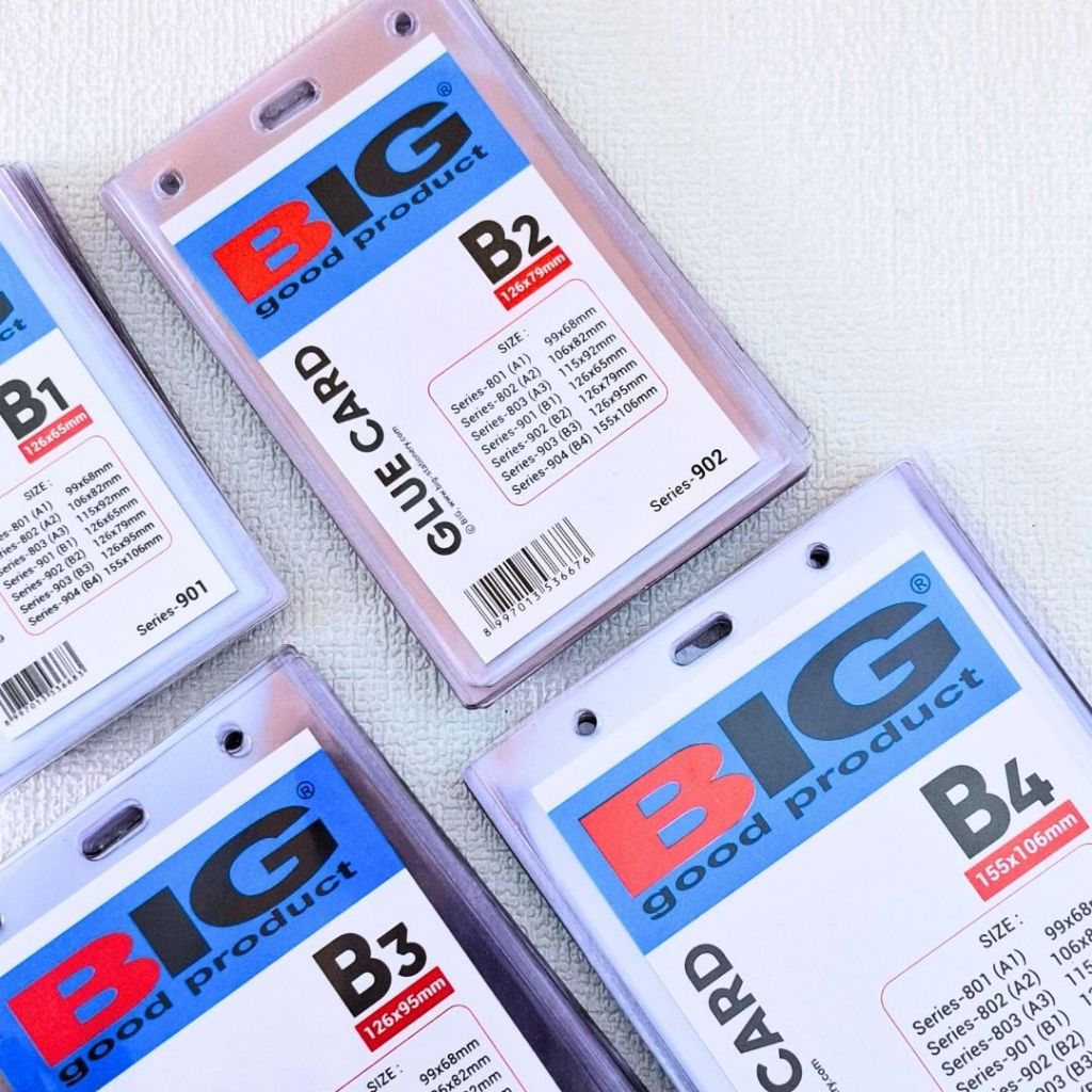 Jual ID Card Mika B1 B2 B3 B4 A1 A2 A3/Name Tag / Glue Card / Card Holder / TOP LOADER | Shopee ...