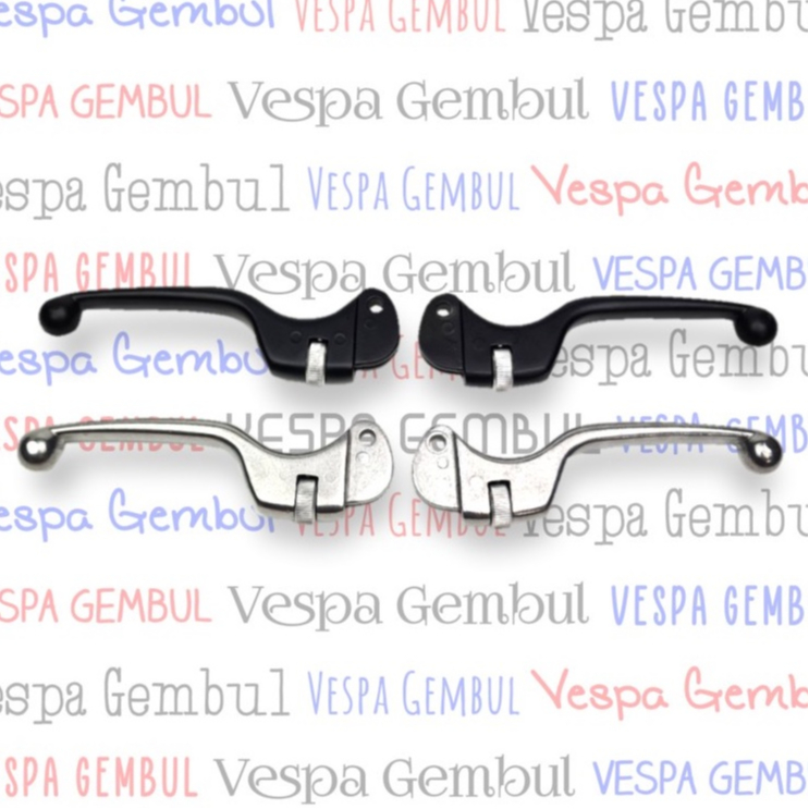 Jual handle hendel lever sip sporty adjustable black original all vespa ...