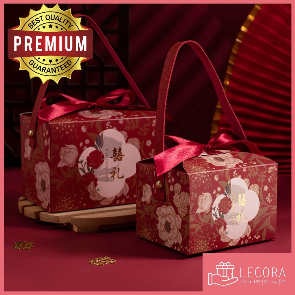 Jual LECORA Kotak Handuk / Permen / Chinese wedding /paper bag shuangxi ...