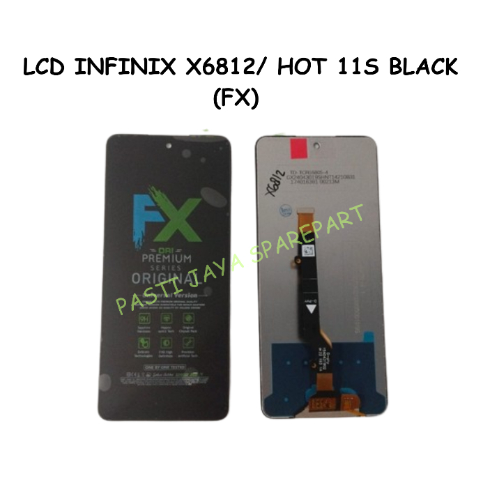 Jual LCD TOUCHSCREEN INFINIX X6812/HOT 11S BLACK | Shopee Indonesia