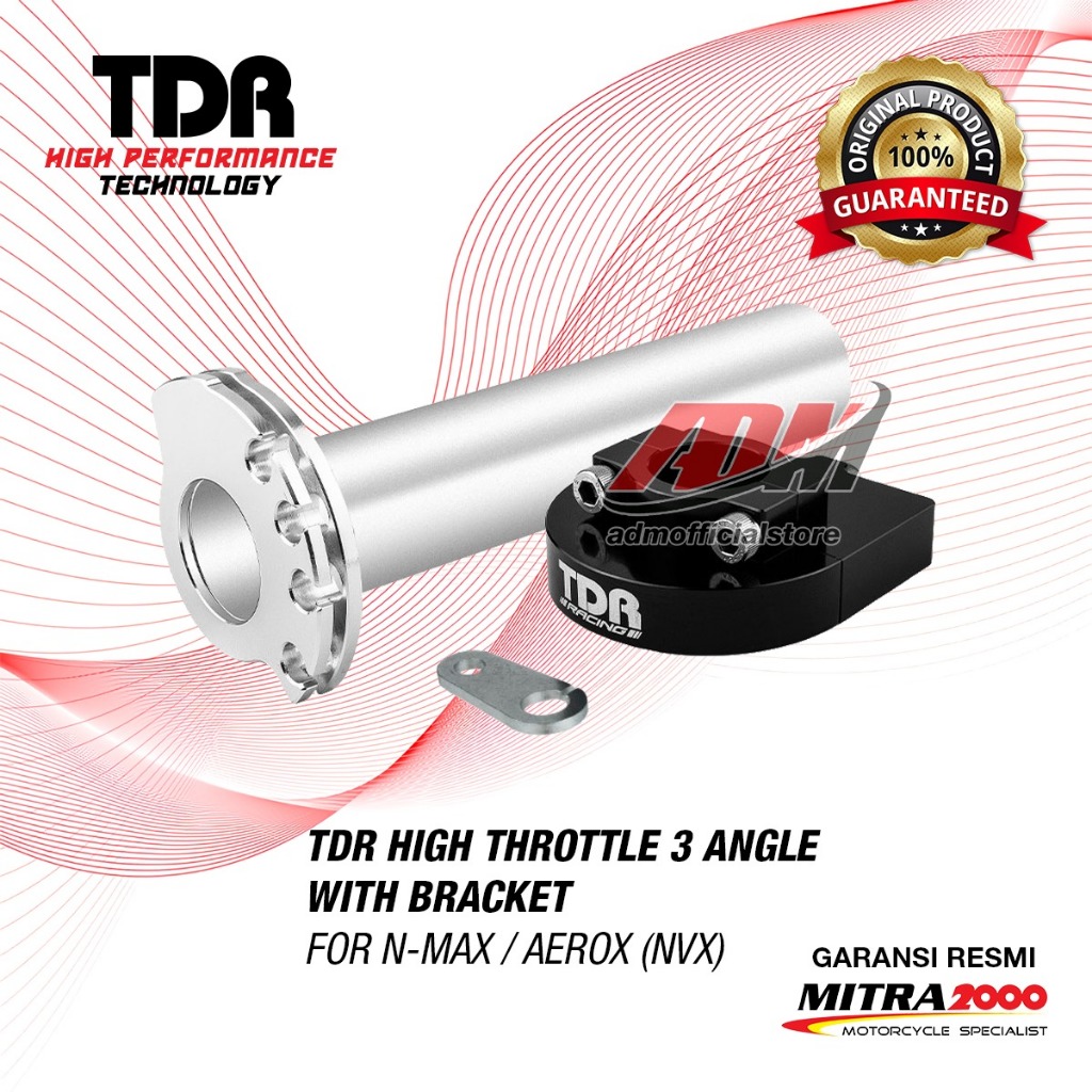 Jual Gas Spontan TDR High Throttle 3 Angle with Bracket For N-Max / Aerox (NVX) | Shopee Indonesia