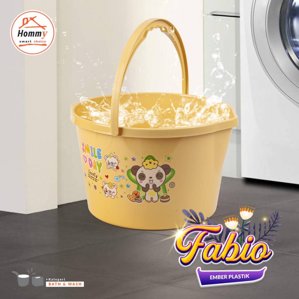 Jual 3D Living - Hommy Fabio Ember Plastik 4GL Gagang 13.5 Ltr [HM-9401 ...