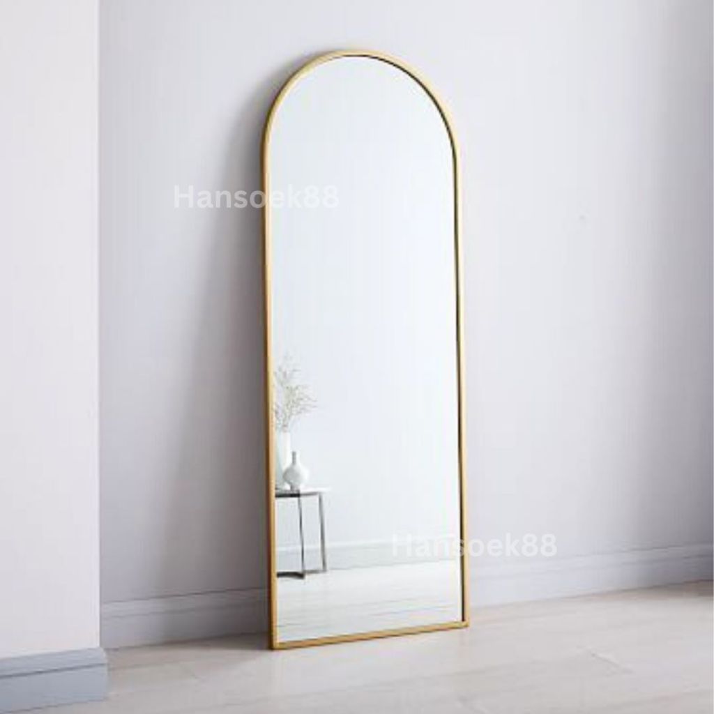 Jual KACA CERMIN GANTUNG FRAMELESS OVALE FRAME CERMIN GANTUNG ROUNDED ...