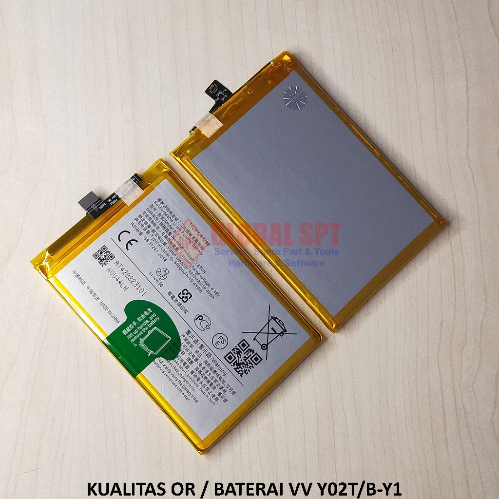 Jual KUALITAS OR / BATERAI VIVO Y02T / B-Y1 / BATRE / BATERE / BATTERY ...