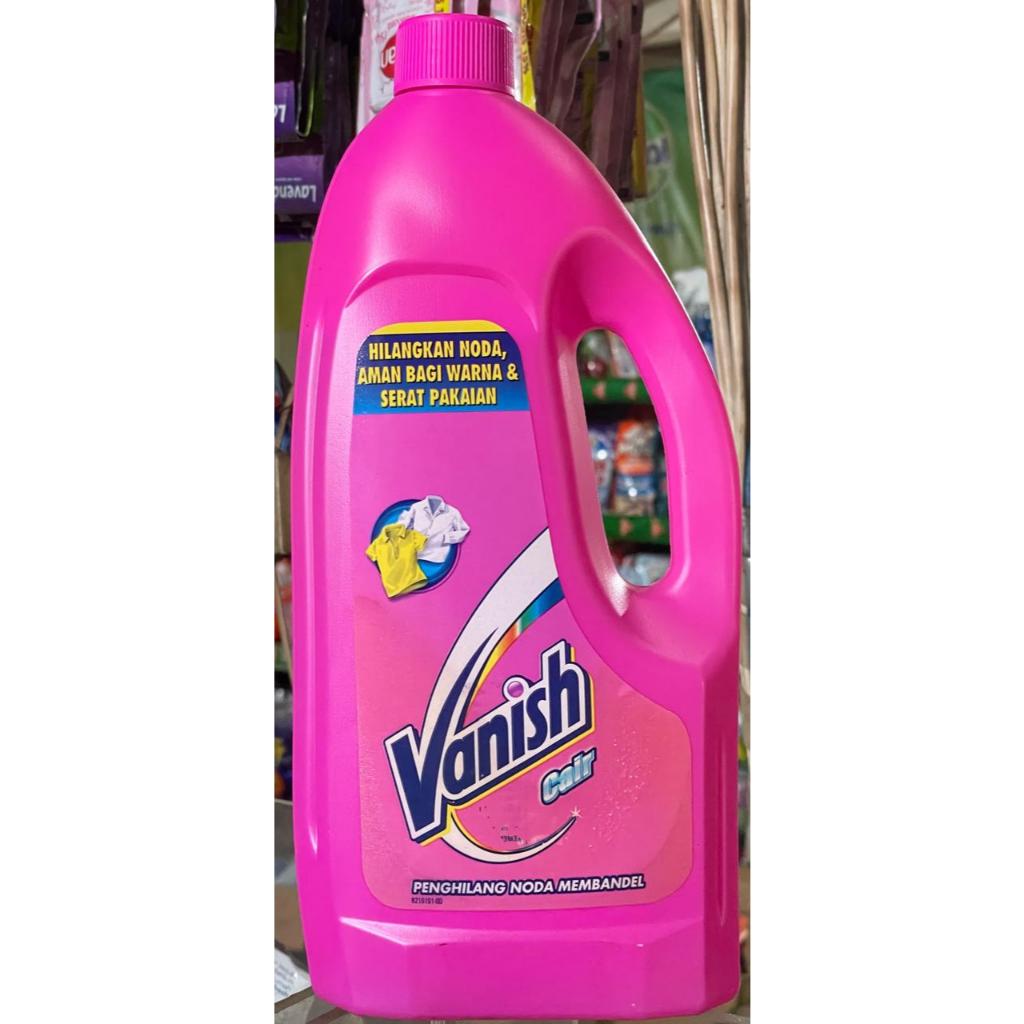 Jual Vanish Liquid Botol Pink Cair Bottle 1000ml 1 Liter Anti Noda ...
