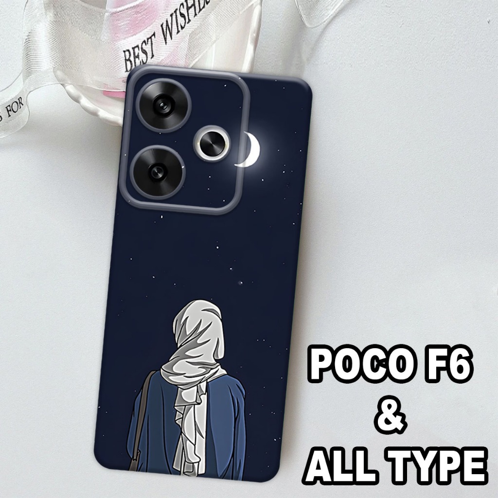 Jual (GC23) Softcase karet Hp XIAOMI POCO F6 Terbaru 2024 / Case Cewe ...