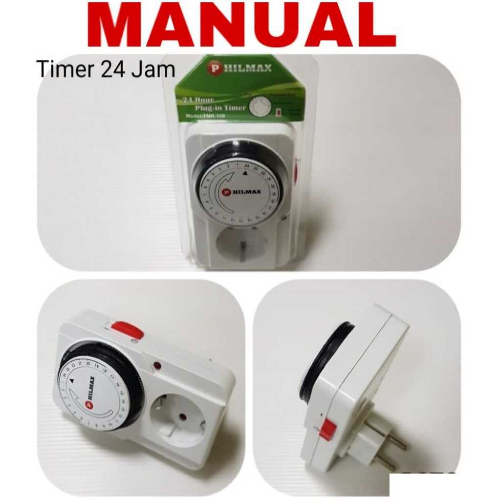 Jual Stop Kontak Timer Analog 24jam KENMASTER / Timer Manual 24 Jam ...