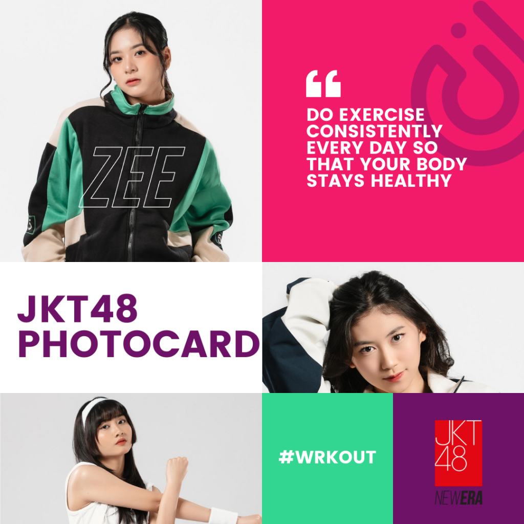 Jual PHOTOCARD JKT48 WRKOUT (HARGA 25 PCS + LAMINASI 2 SISI) MOON JPOP ...
