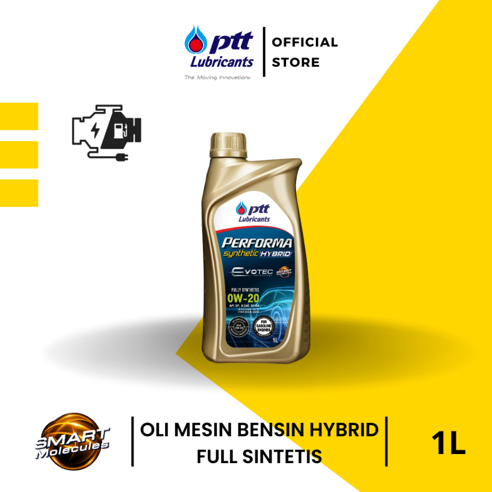 Jual PTT Performa Synthetic Hybrid SAE 0W-20 API SP; ILSAC GF-6A [1L ...