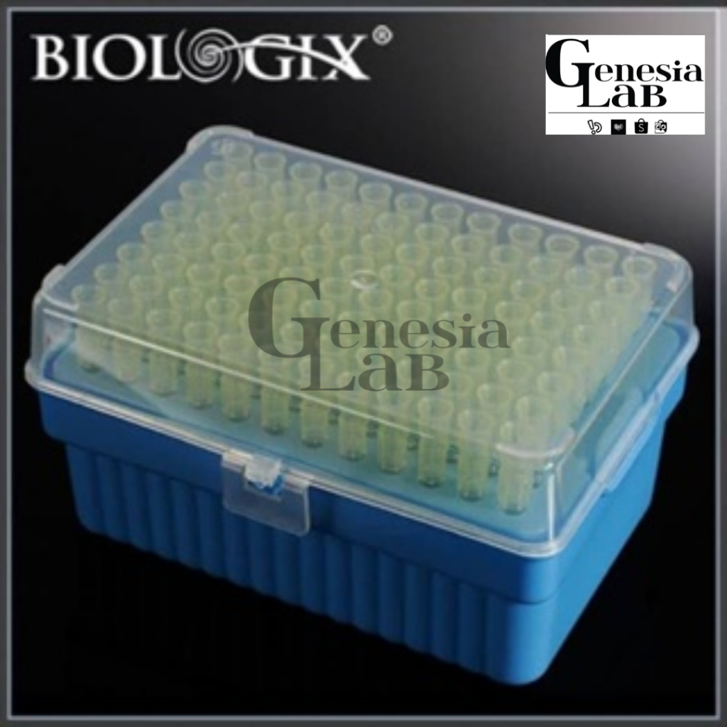 Jual Yellow Pipet Tips 200 ul 96 Tips/rack Sterile Biologix Cat.No. 21 ...