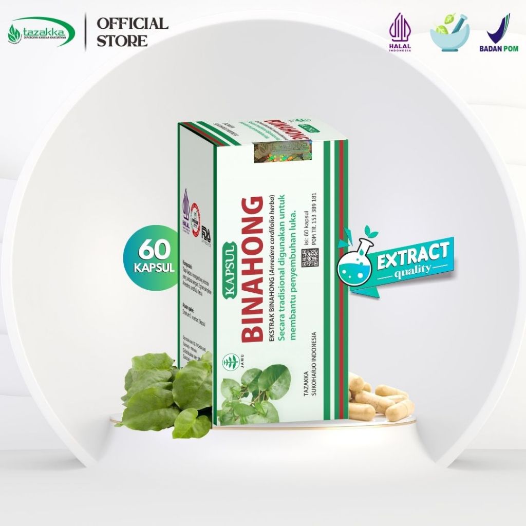 Jual Tazakka Ekstrak Kapsul Daun Binahong Original Obat Pasca Operasi Caesar Cesar Herbal ...