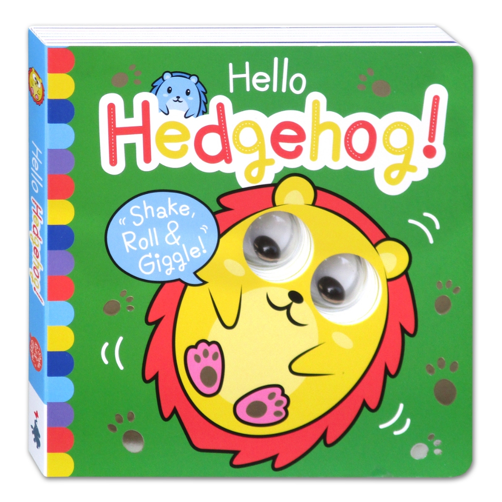 Jual Hello Hedgehog! (Shake Roll & Giggle!) Board Book with Googly ...