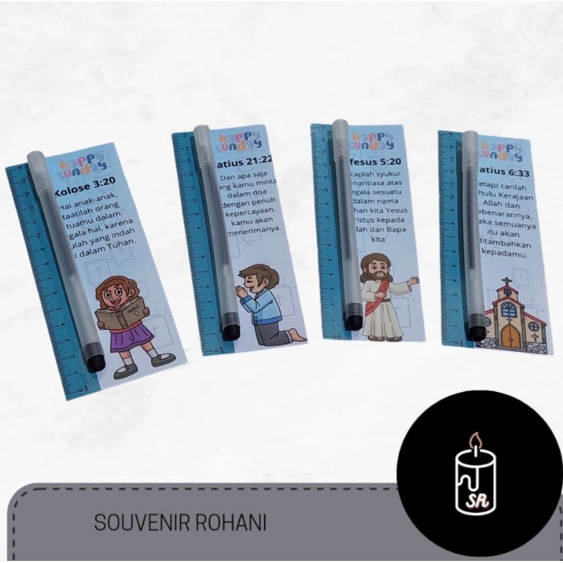 Jual SOUVENIR ANAK SEKOLAH MINGGU MULTI FUNGSI HADIAH REWARD UNTUK ...