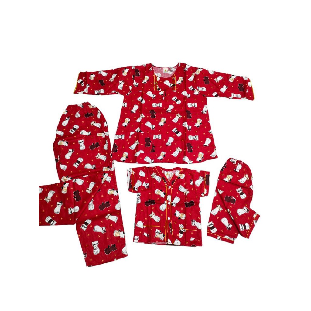 Jual MODEL PITA T 3/4 MOTIF RENDOM LENGAP UKURAN BAJU TIDUR BATIK BAGAN ...