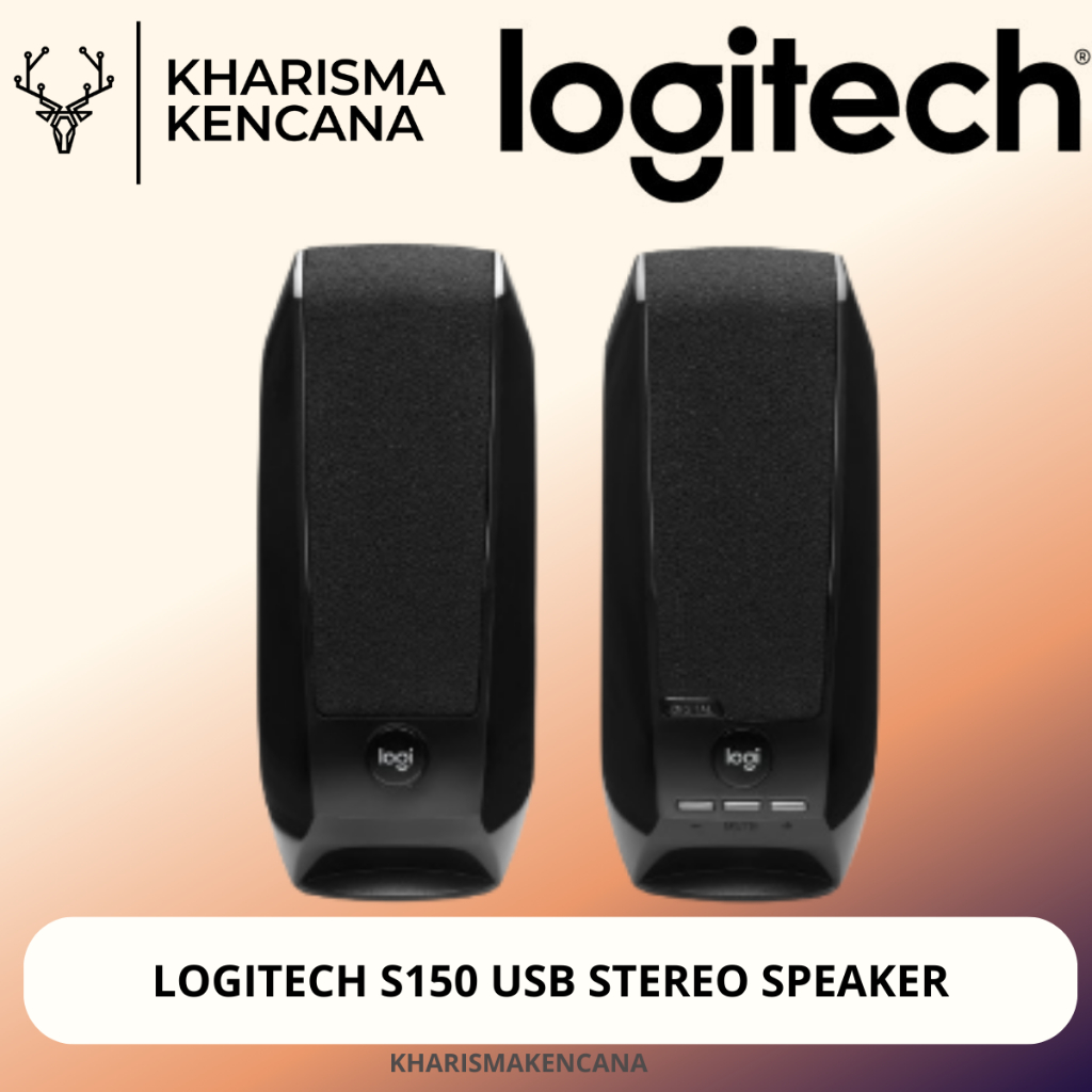 Jual LOGITECH S150 USB STEREO SPEAKER | Shopee Indonesia