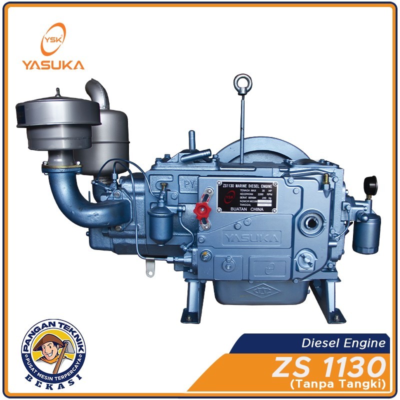 Jual S 1130 TT YASUKA Mesin Diesel YASUKA | ZS1130 T/T Tanpa Tangki ...