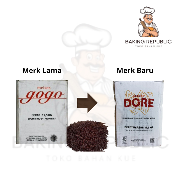 Jual MESES DORE COKLAT | KEMASAN REPACK | MESES GOGO COKLAT | MEISES ...