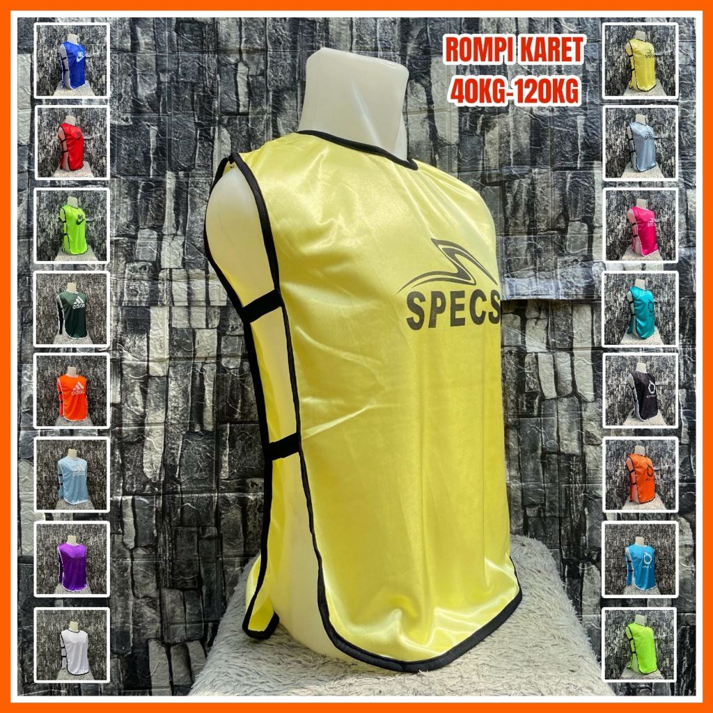 Jual Rompi Bola Ortus Karet \ Rompi Futsal Remaja Dewasa Specs Karet ...