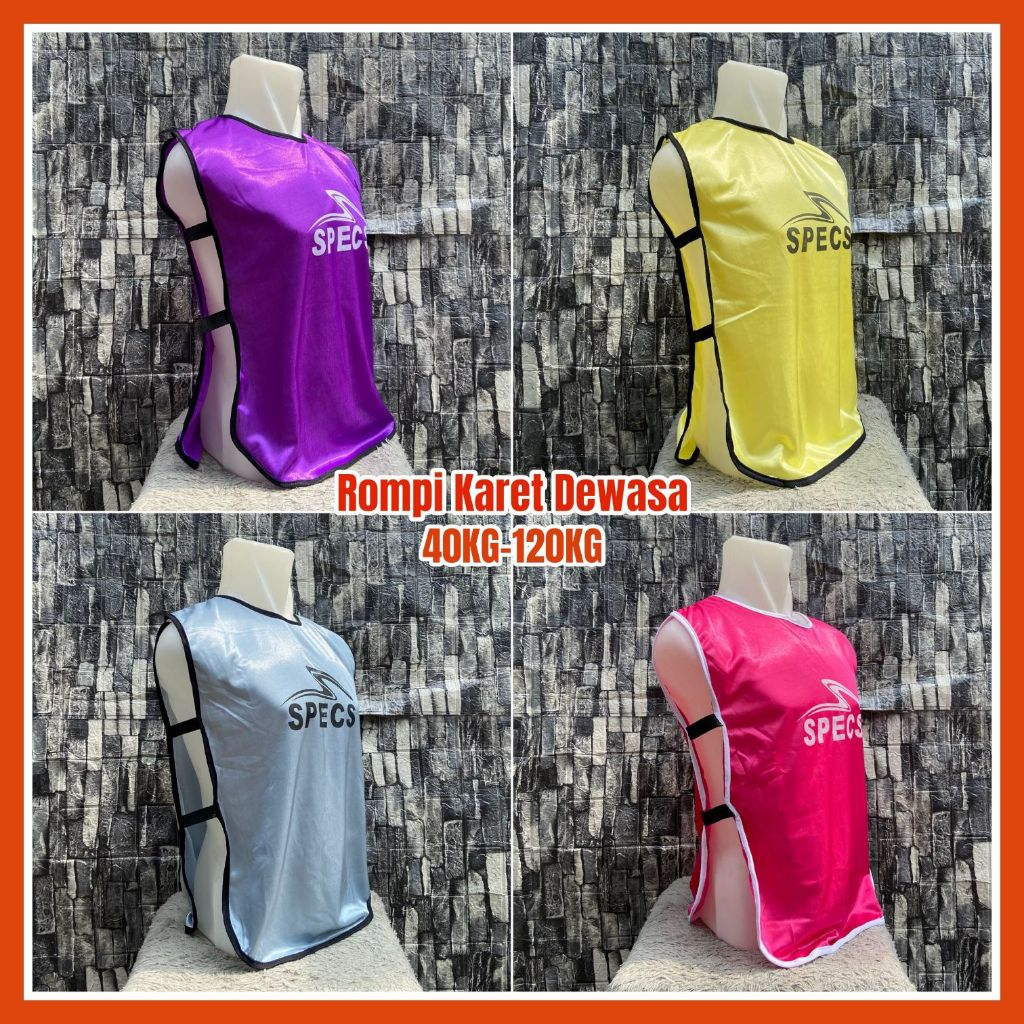 Jual Rompi Bola Ortus Karet \ Rompi Futsal Remaja Dewasa Specs Karet ...