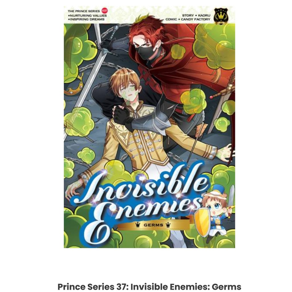 Jual [Gempak Starz] Komik Edukasi English Prince Series 37: Invisible Enemies: Germs | Shopee ...