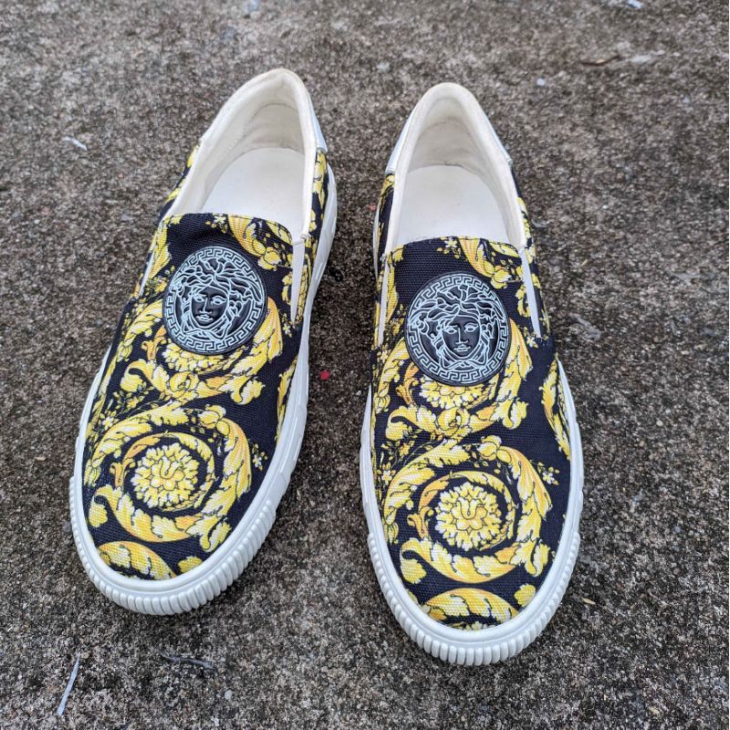 Jual Sepatu Versace/ Slip on Versace/ Sepatu Pria Murah/ Versace ...