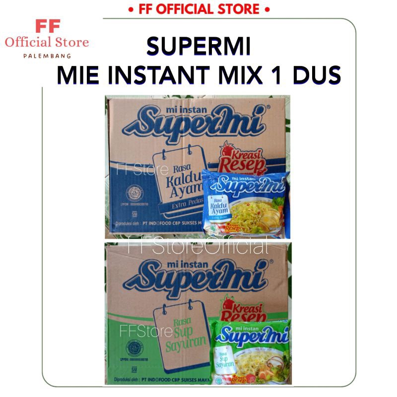 Jual Supermi 1 Dus isi 40 Bks (Khusus MIX) | Shopee Indonesia