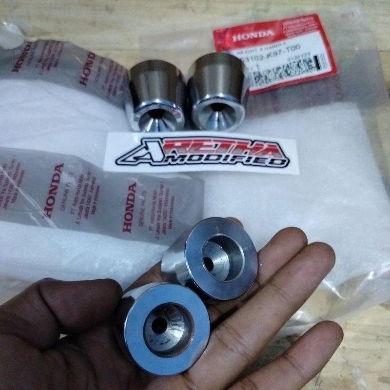 Jual Bandul Jalu stang PCX original custom bubut PNP Stylo 160 | Shopee ...