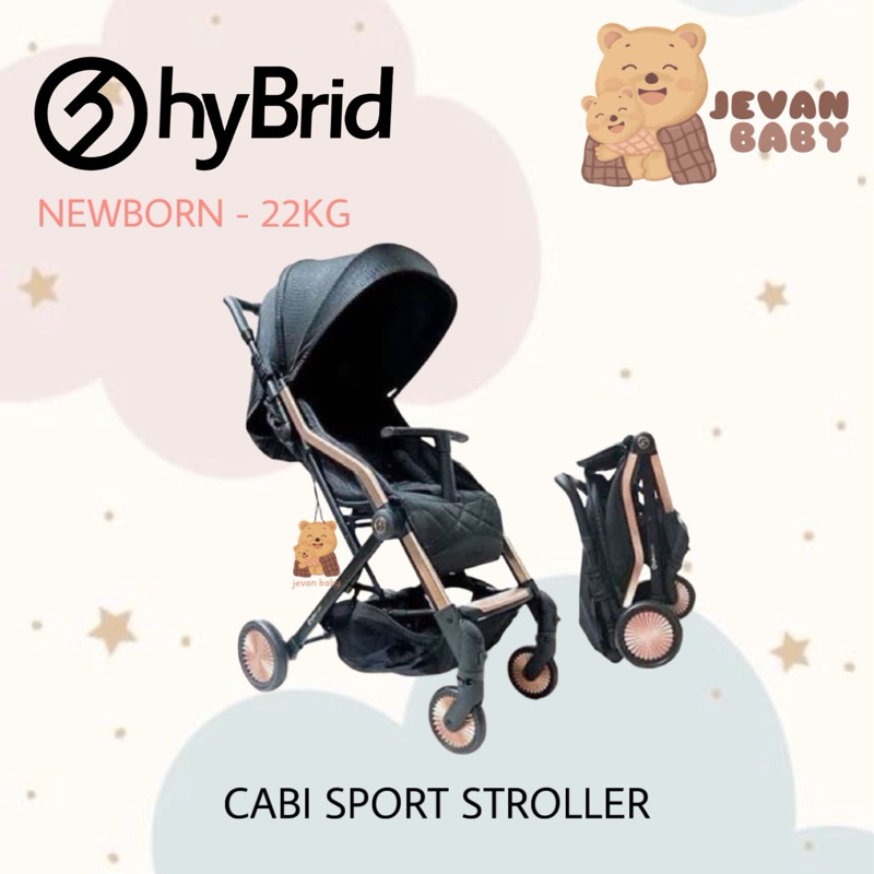 Jual Hybrid Cabi Sport Rose Gold Premium Stroller FREE Transport Bag ...
