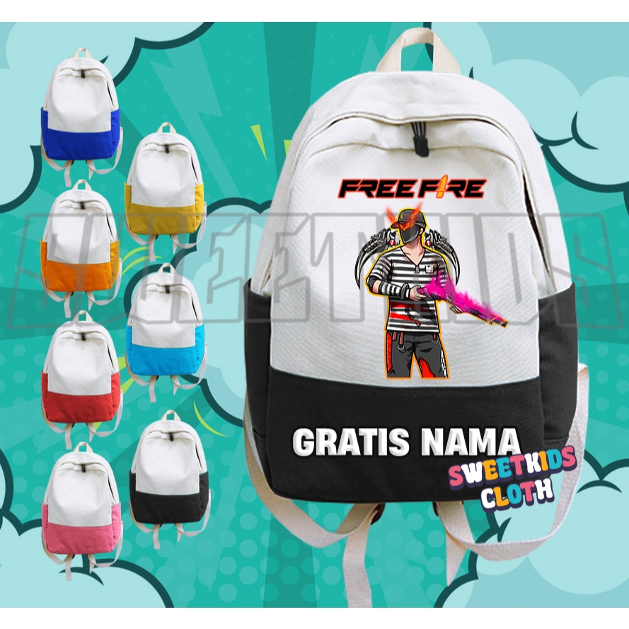 Jual Tas Anak Free Fire FF Versi Char SG Rapper Skin / Ransel Tas ...