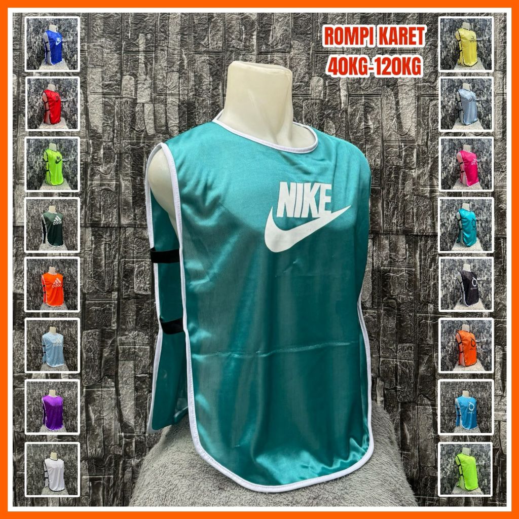 Jual Rompi Bola Nike Karet \ Rompi Futsal Remaja Dewasa Ortus Karet ...