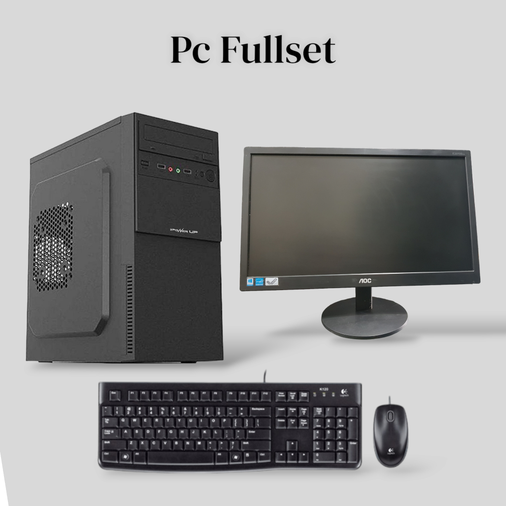 Jual PC Rakitan Core i5 2400, Monitor 19". Ram 8/16Gb & Storage 500/128 ...