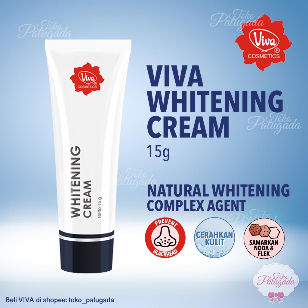 Jual VIVA Whitening Cream - Whitening Cream Viva | Shopee Indonesia