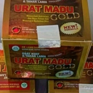 Jual [Urat_Madu gold asli original 1 box isi 10 sachet | Shopee Indonesia