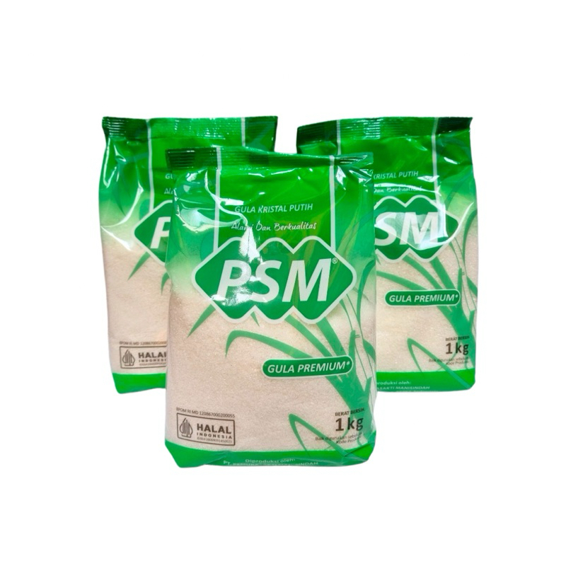 Jual GULA PASIR PREMIUM PSM 1 KG | Shopee Indonesia