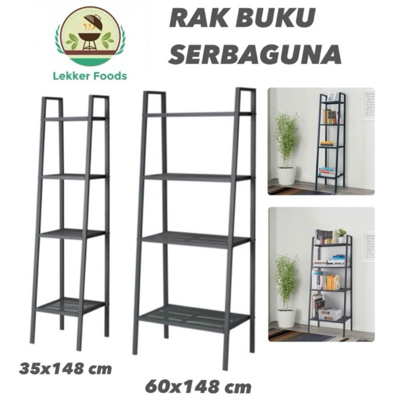 Jual Rak Buku / Rak Serbaguna / Rak Sudut Dekorasi Rumah Lerberg ...