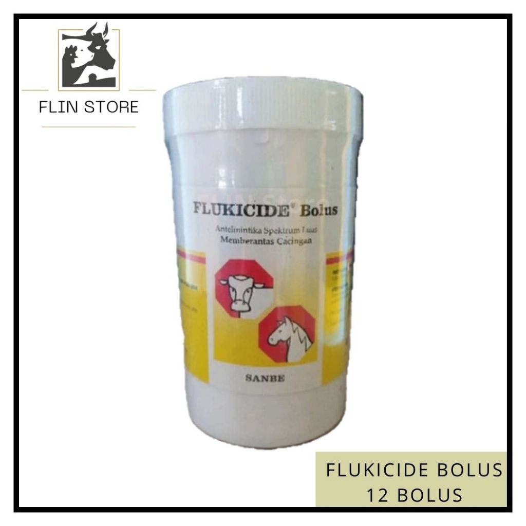 Jual Flukicide 12 Bolus SANBE - Obat Cacing Berspektrum Luas untuk ...