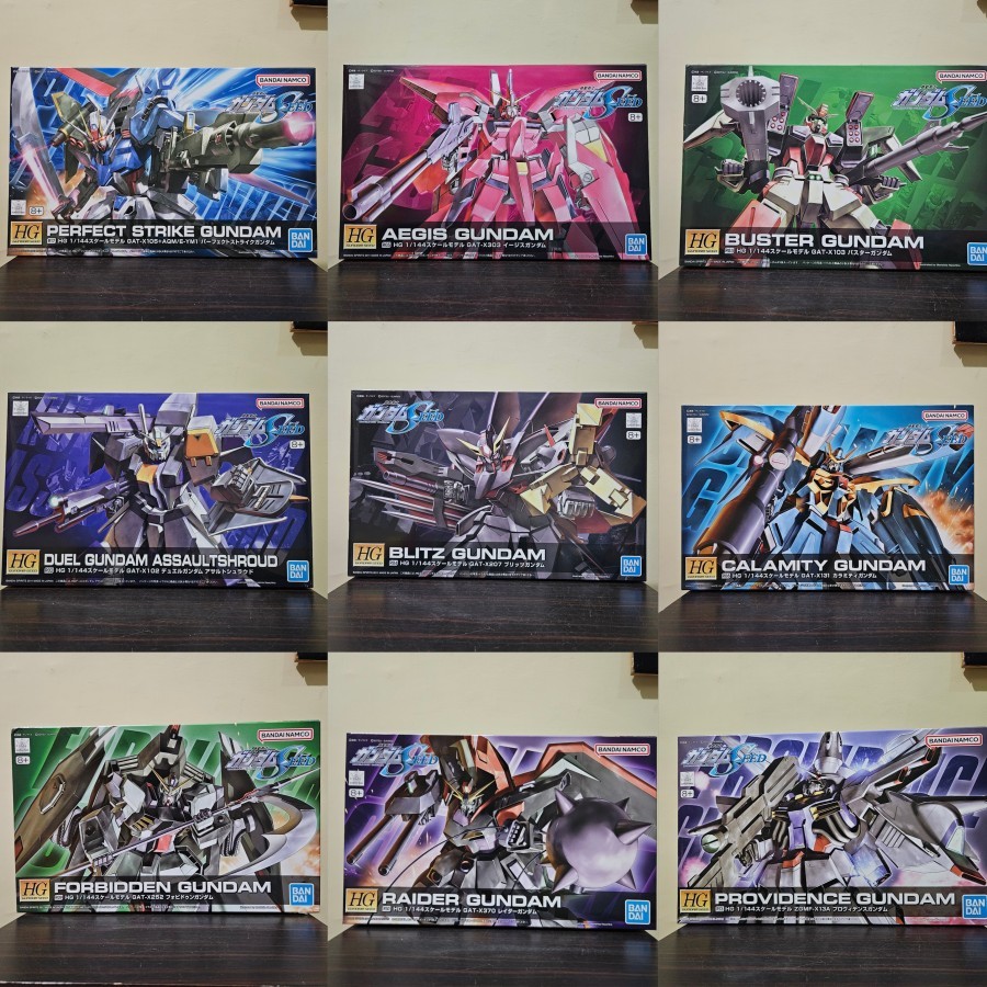 Jual Model Kit Gunpla HG 1/144 Gundam SEED Original Bandai | Shopee ...