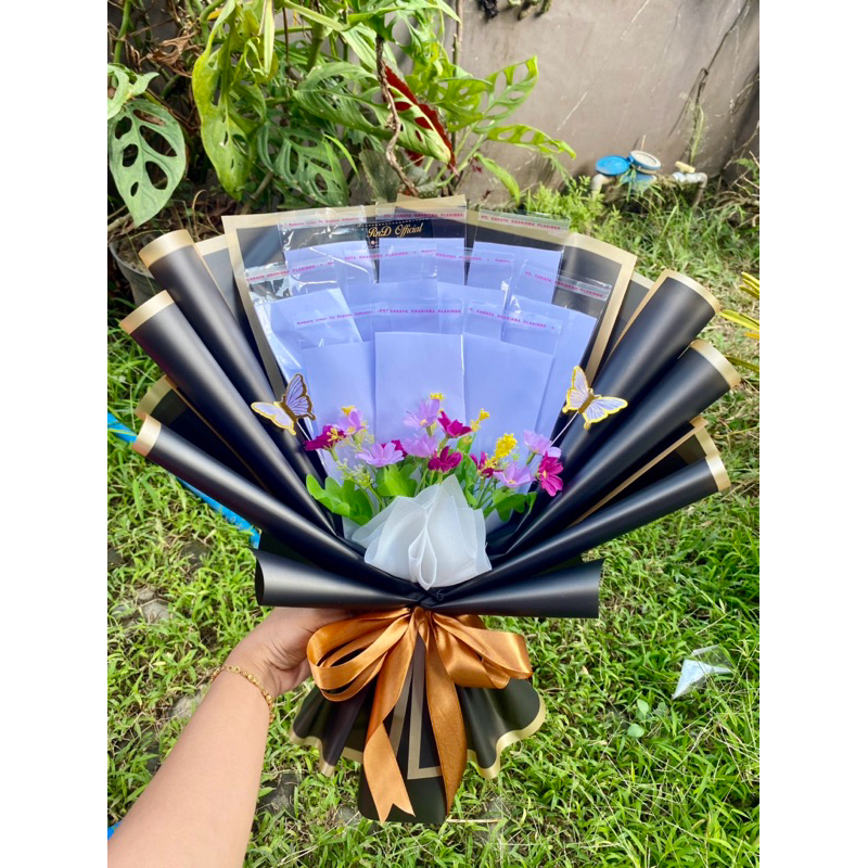 Jual PREMIUM Buket Uang Kosongan (FREE KARDUS PACKING) | Shopee Indonesia