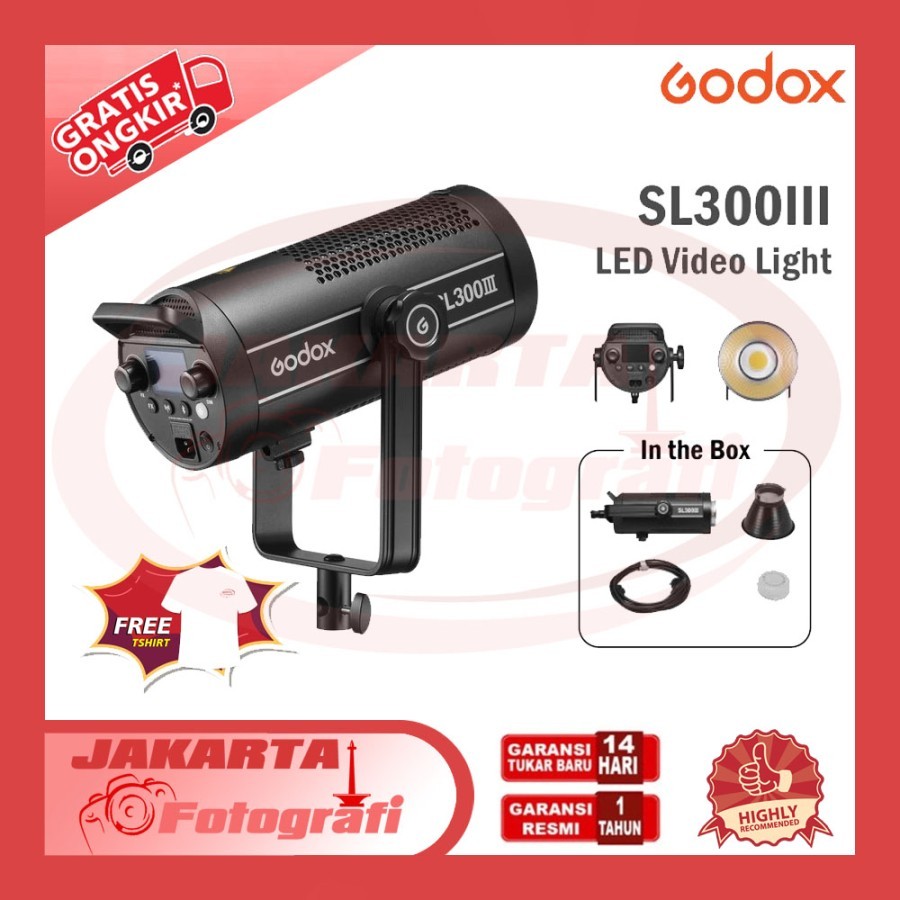 Jual Godox SL300III Daylight LED Video Light SL 300 III | Shopee Indonesia
