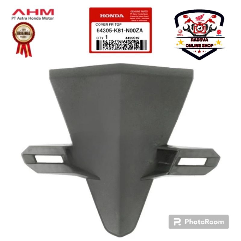 Jual 64305-K81-N00ZA Cover FR top dasi dudukan plat nomor beat fi esp new ECO beat street 2016 ...