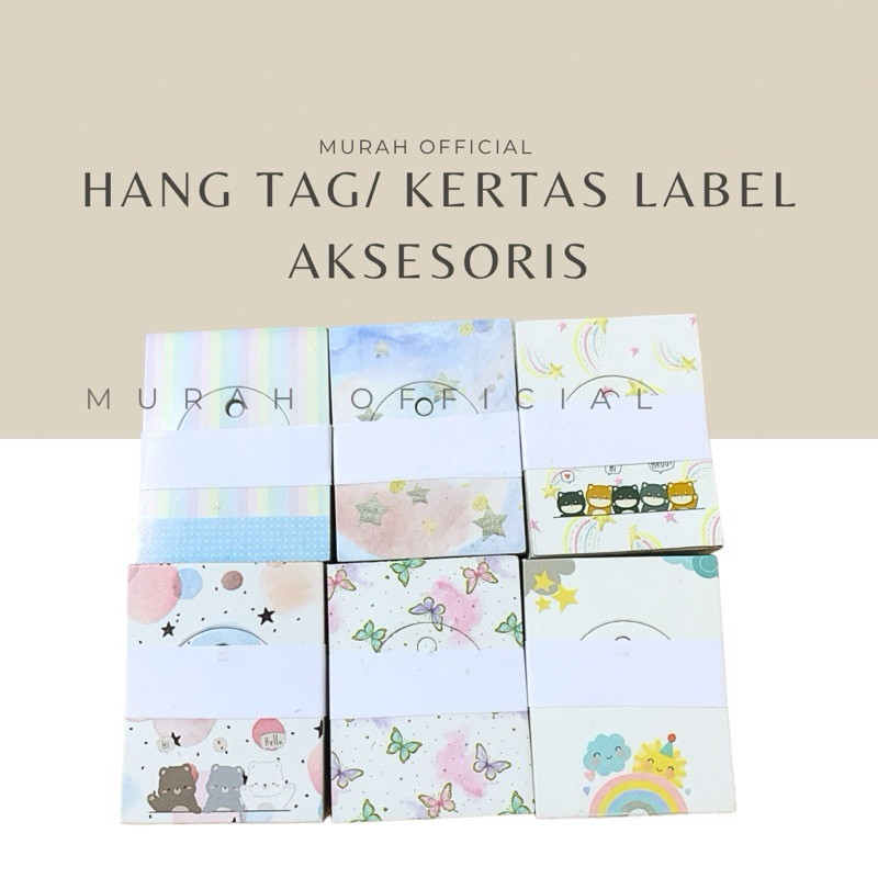 Jual SALE PROMO TERBATAS Hangtag Label korea gantungan Aksesoris Murah ...