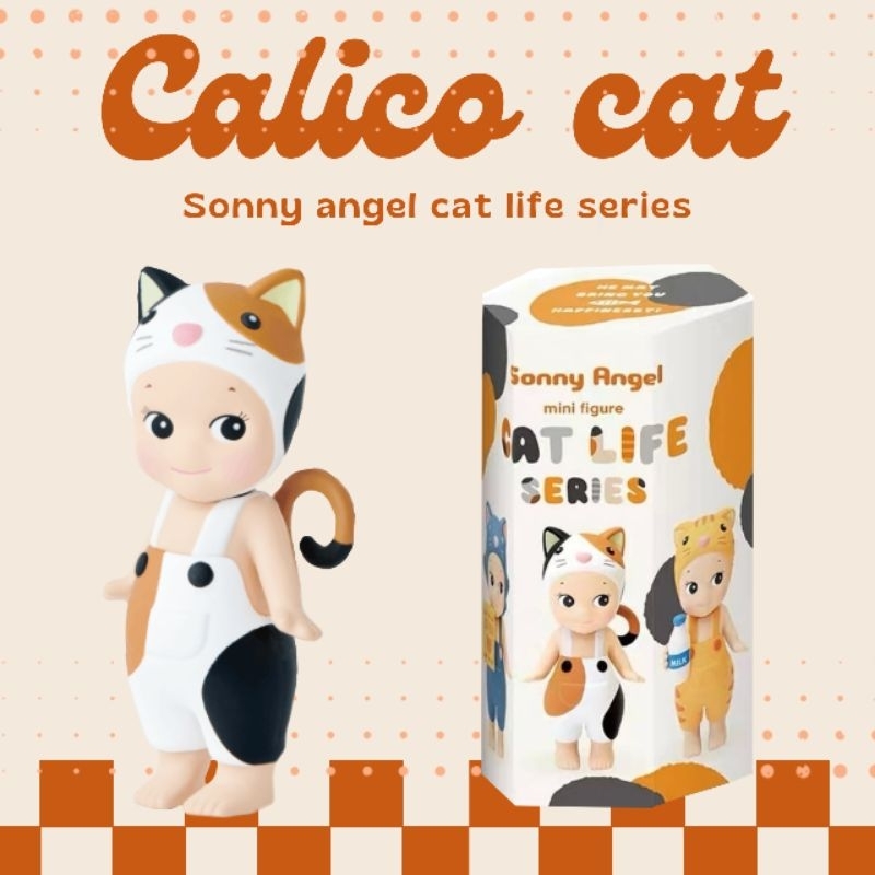 Jual [UNSEALED] Sonny angel Cat life Series Calico Cat Unsealed ...