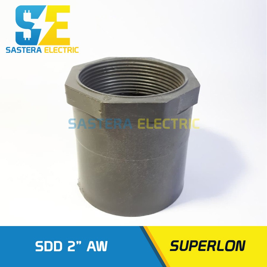 Jual SDD 2" inch PVC Superlon / Sok Drat Dalam 2" inch AW / Faucet ...