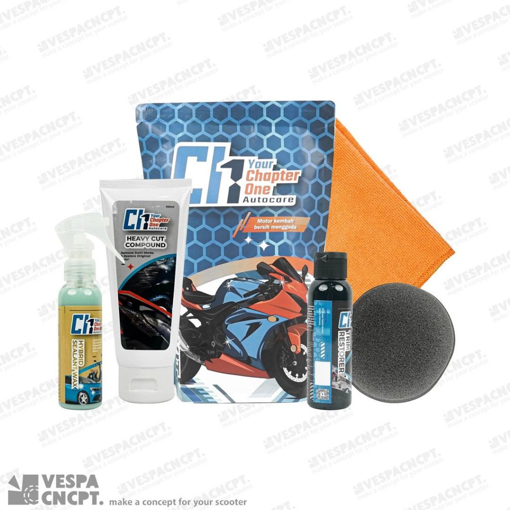Jual Paket Chapter One Starter Kit Penghilang Baret & Pengkilap Body ...